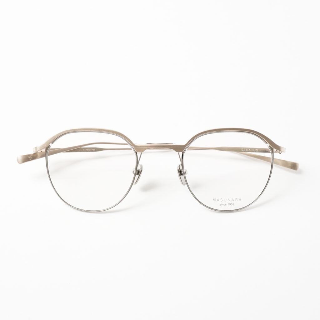 HibiMegane ONLINE SHOP | 【MASUNAGA/マスナガ】新作"STRATUS"が入荷しました。